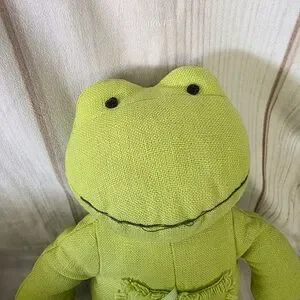 Pottery Barn Kids | Toys | Pottery Barn Kids Cloth Frog Plush Stuffed ...